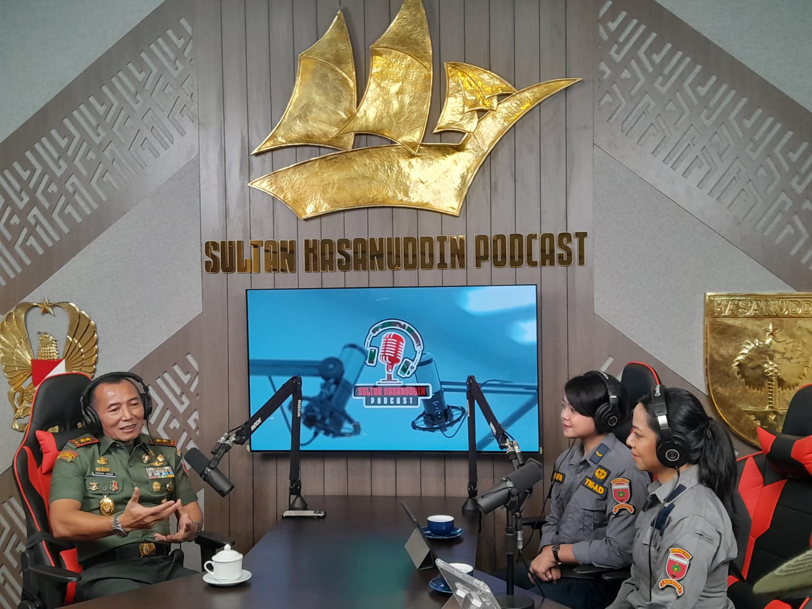 Sultan Hasanuddin Podcast Diresmikan, Pangdam XIV/Hsn: Teknologi Ini Memberi Informasi Yang ...