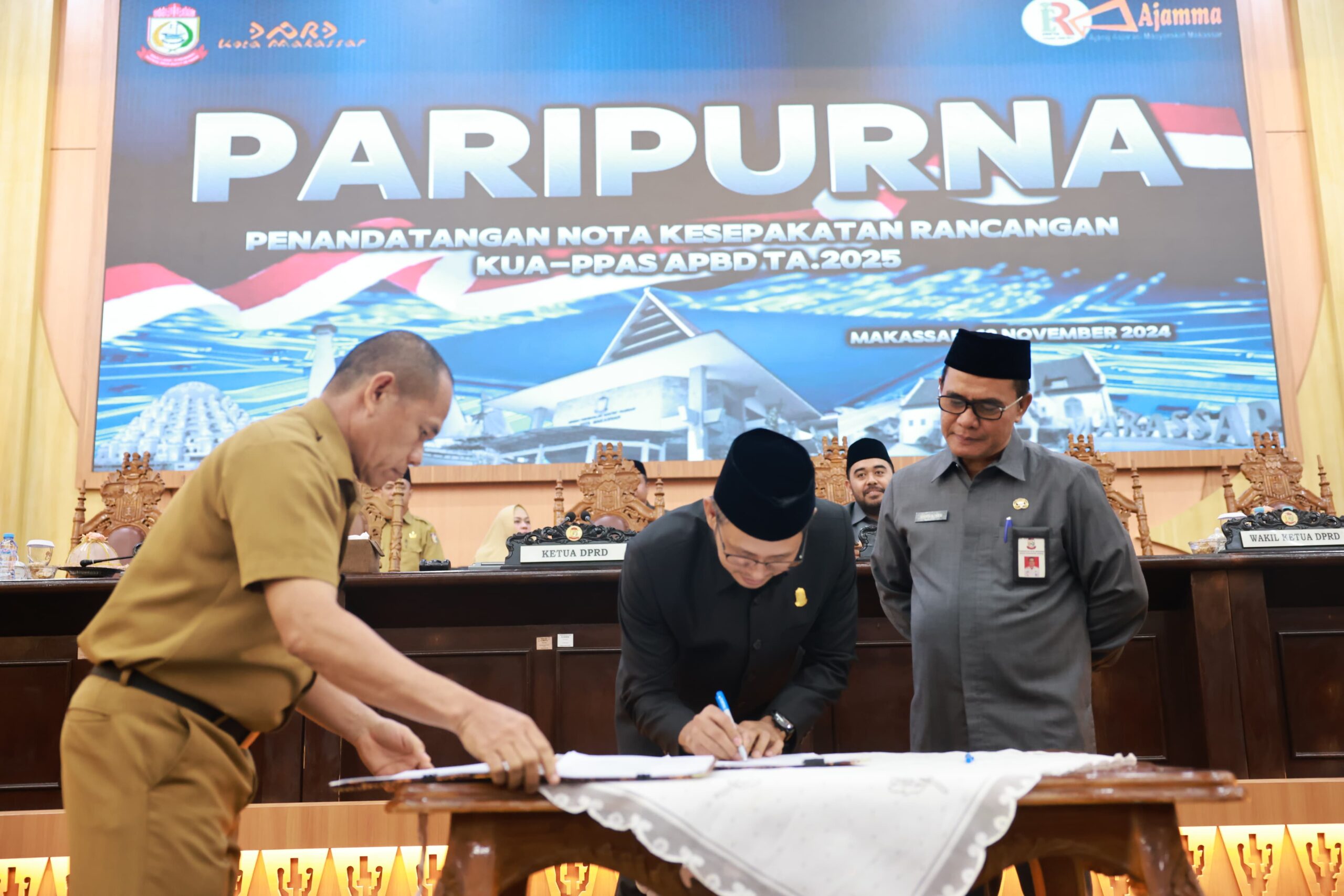 Pemkot-DPRD Makassar Sepakati KUA-PPAS 2025, Dewan Sodorkan 40 Catatan – Infokini.id